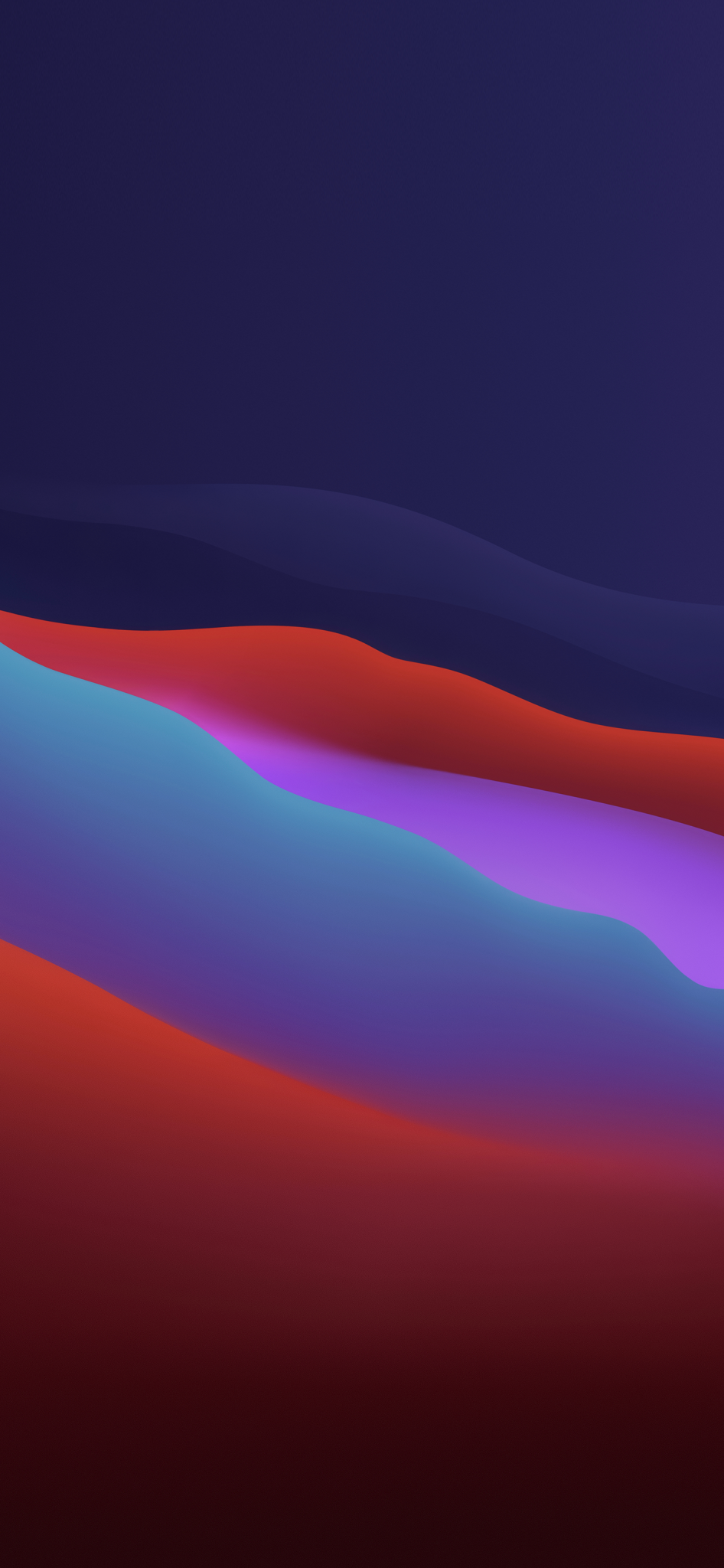 macOS Big Sur Stock Wallpaper - Official Wallpaper Abstract Dark (Full ...