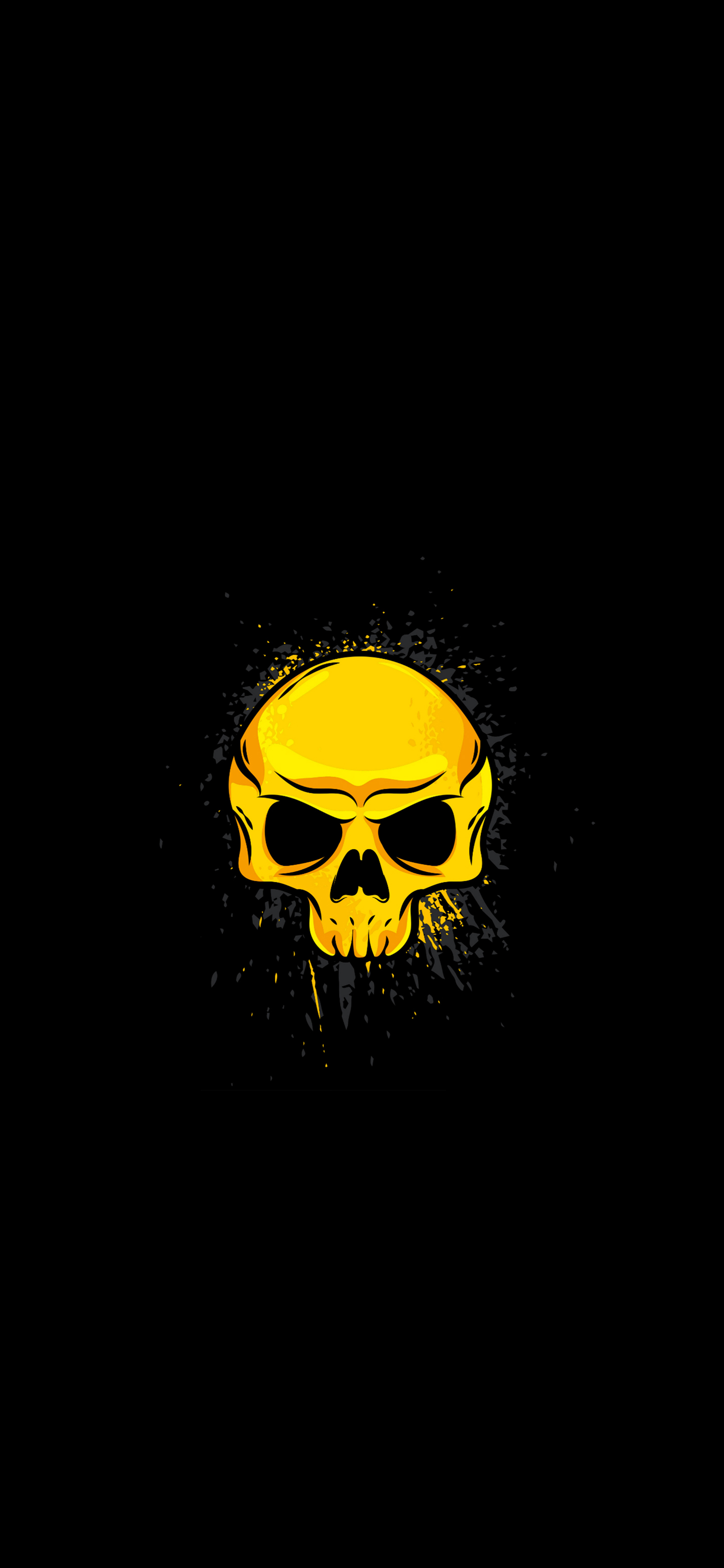 Gold Skull - Wallpapers Central