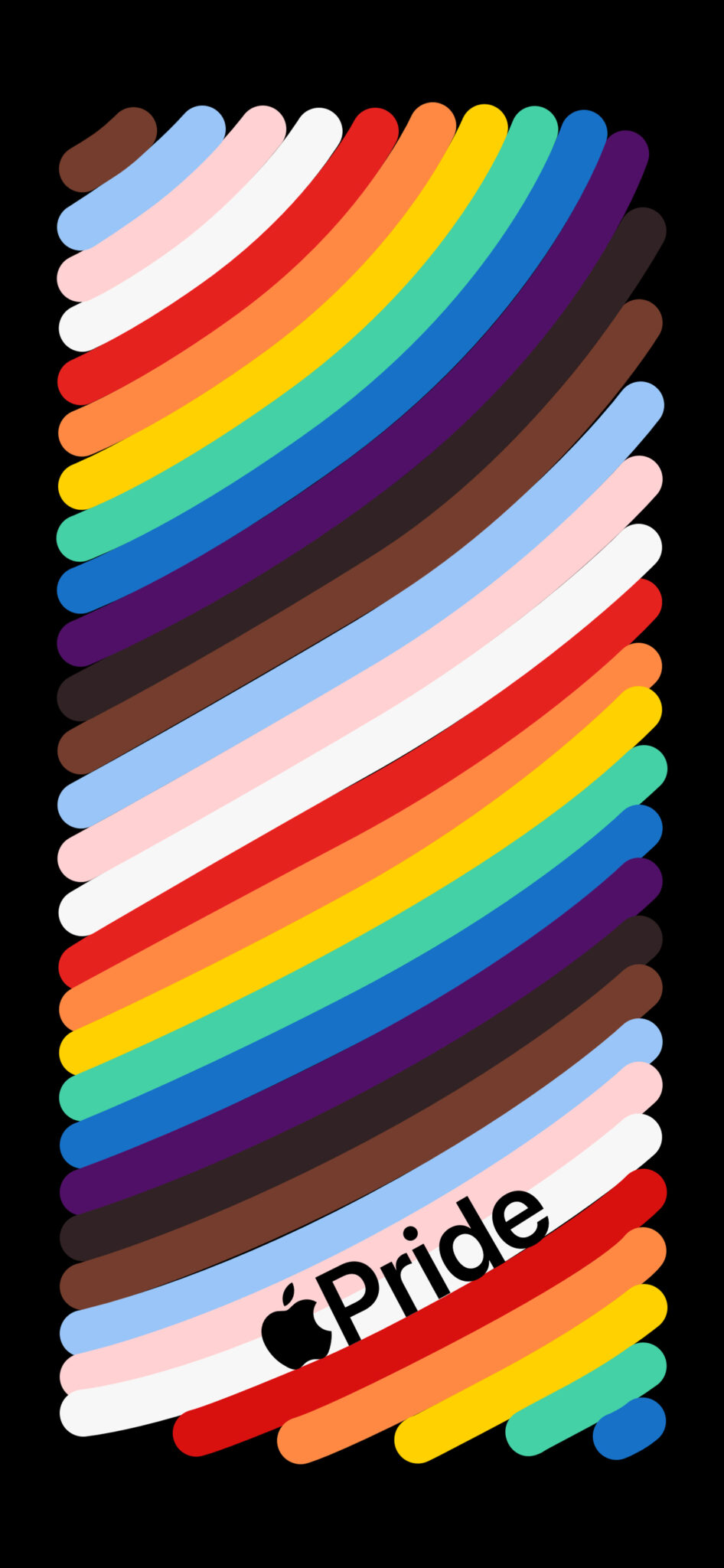 Apple Pride 2021 - Pride Logo - Wallpapers Central