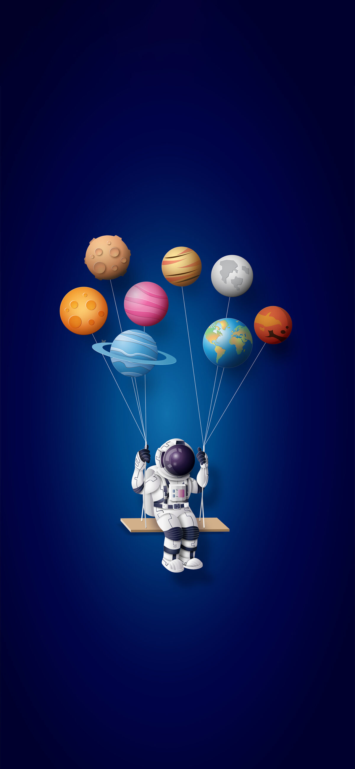 Floating Astronaut - Wallpapers Central