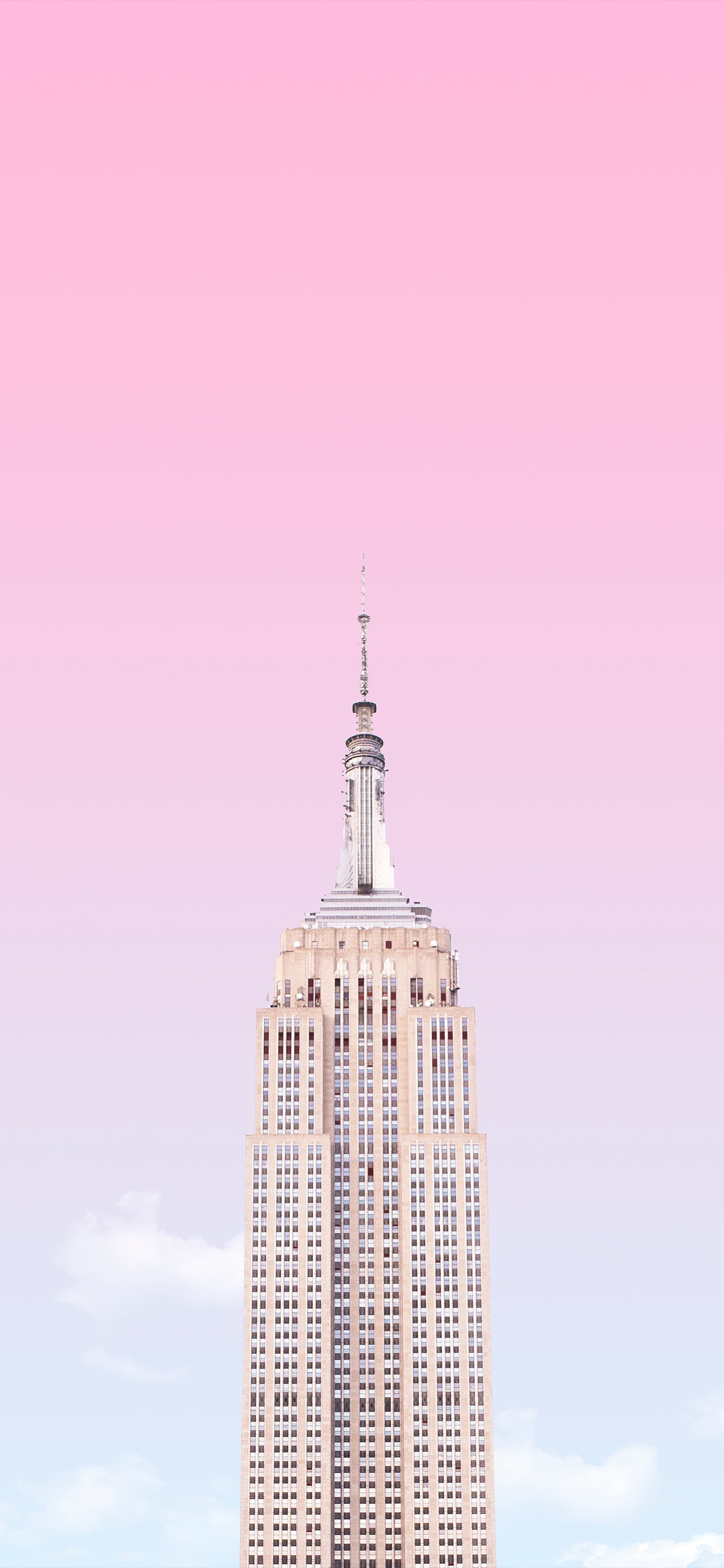 Empire State (Pink) | Depth Effect - Wallpapers Central