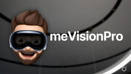 meVisionPro - Create a nice sticker with Vision Pro on your face / Memoji