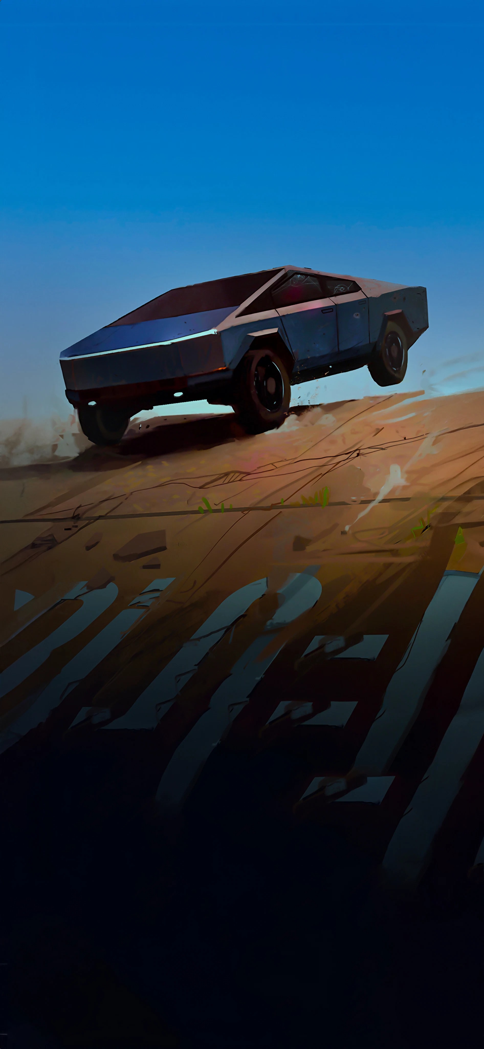 Tesla Cybertruck | Depth Effect - Wallpapers Central