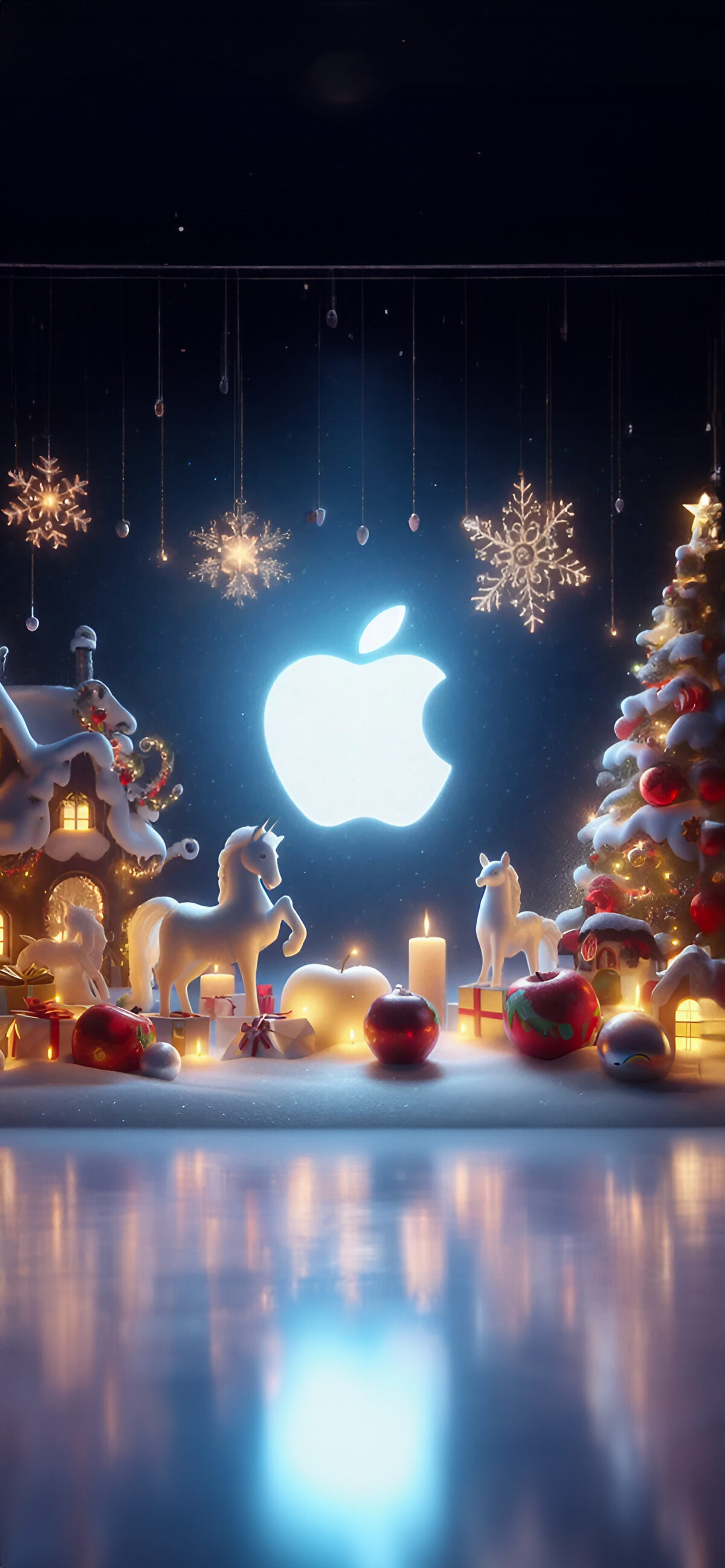 Apple Christmas Toys - Wallpapers Central