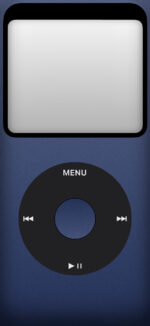 New iPod - Blue - Wallpapers Central
