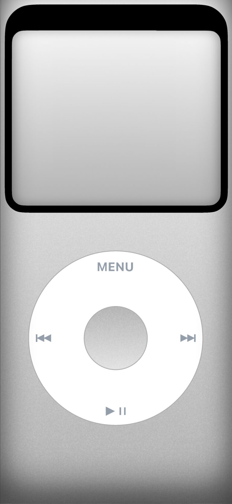 New iPod - Grey - Wallpapers Central