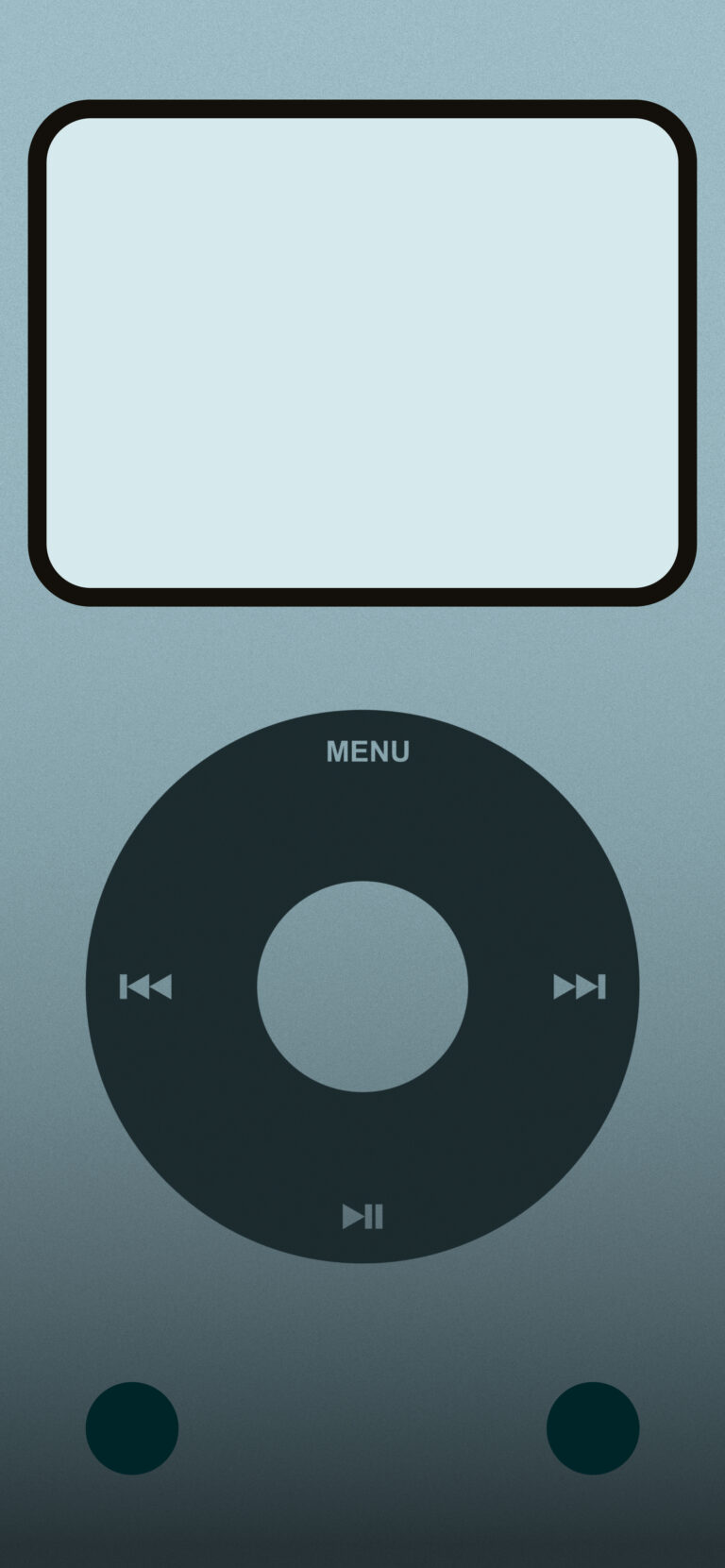 iPod Dark Gray - Wallpapers Central