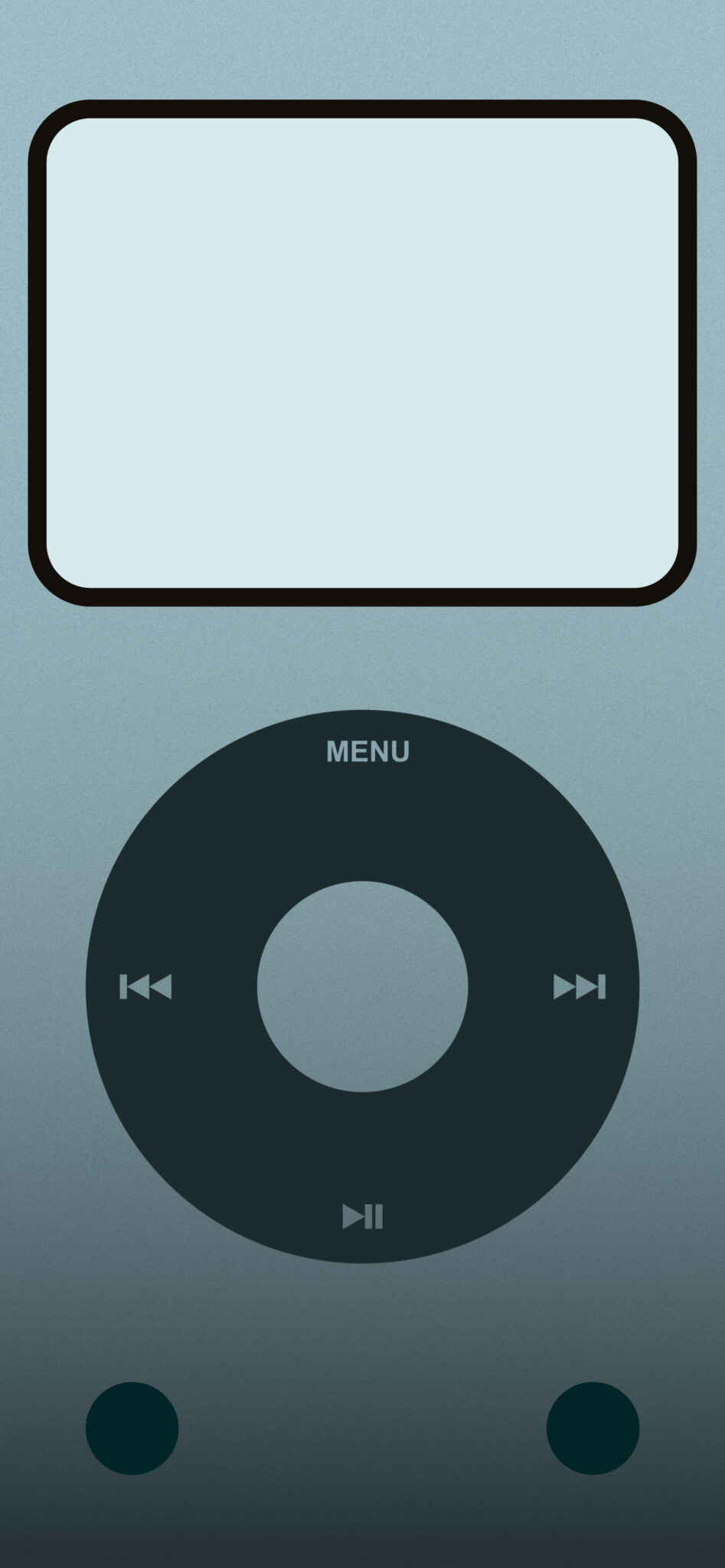 iPod Dark Gray - Wallpapers Central