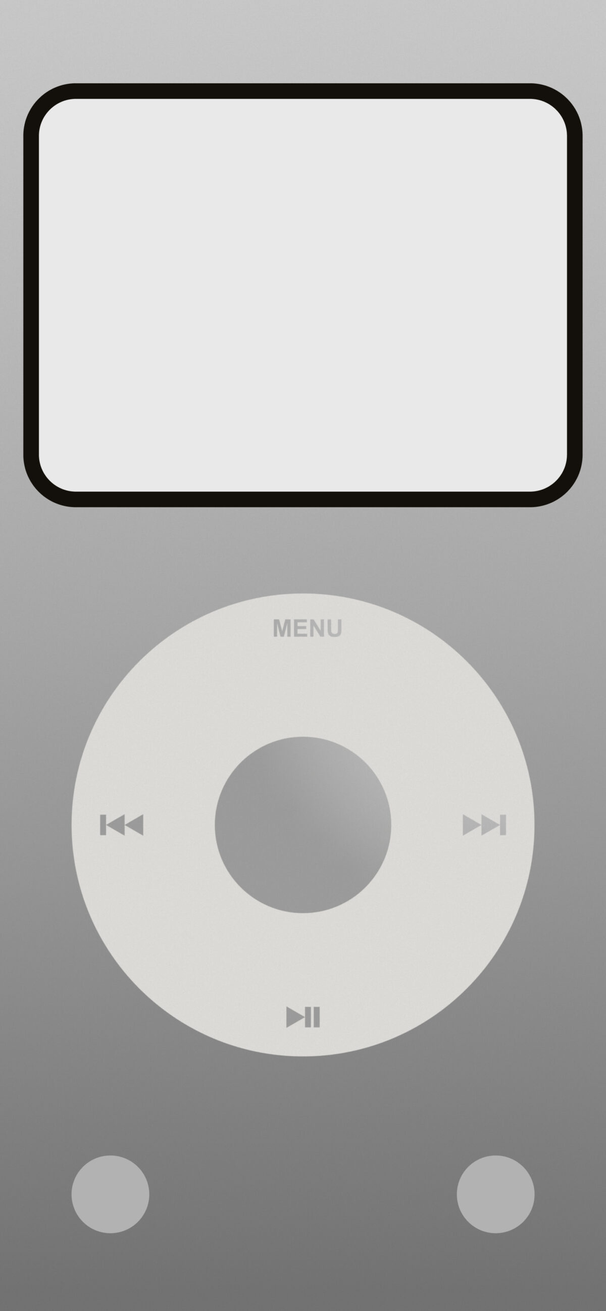 iPod Light Gray - Wallpapers Central