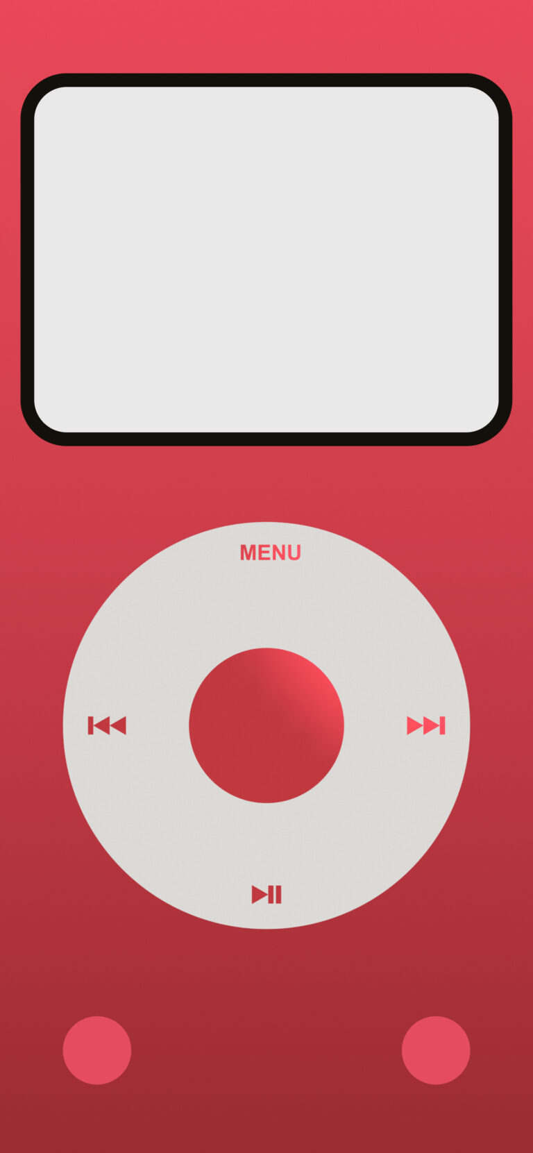iPod Product Red - Wallpapers Central