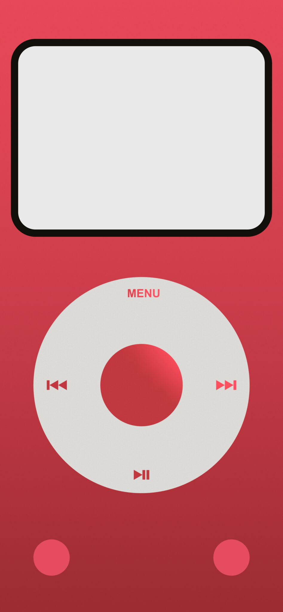 iPod Product Red - Wallpapers Central