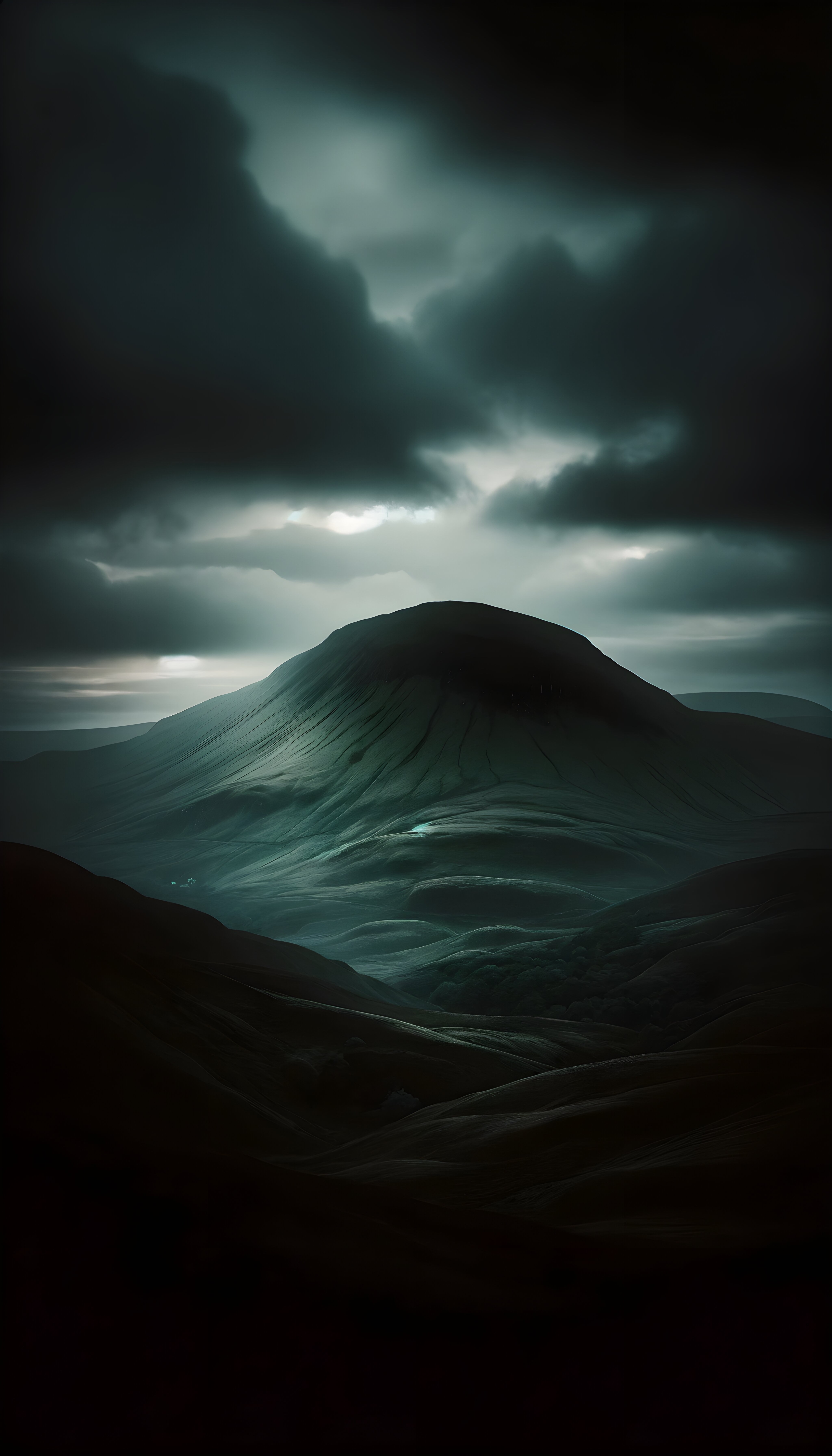 Midnight Terrain 8K | Widget - Wallpapers Central