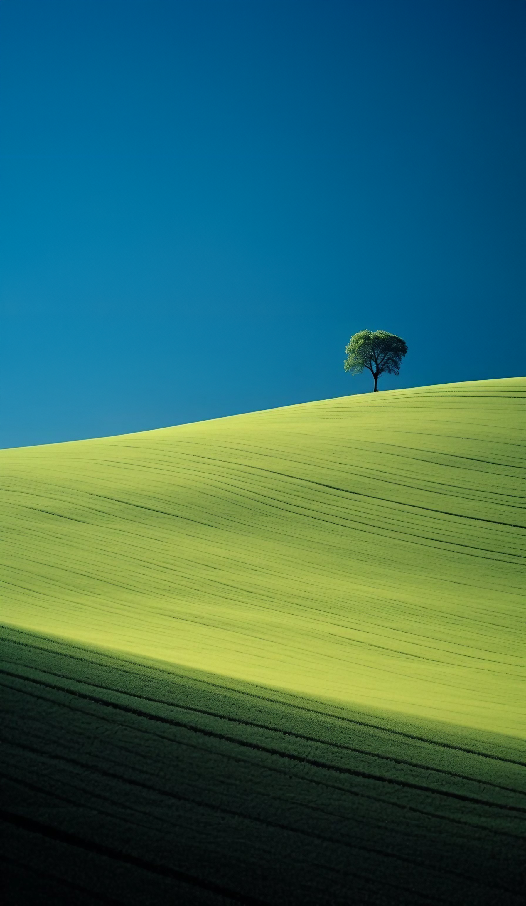 Green Hills | Depth Effect - Wallpapers Central