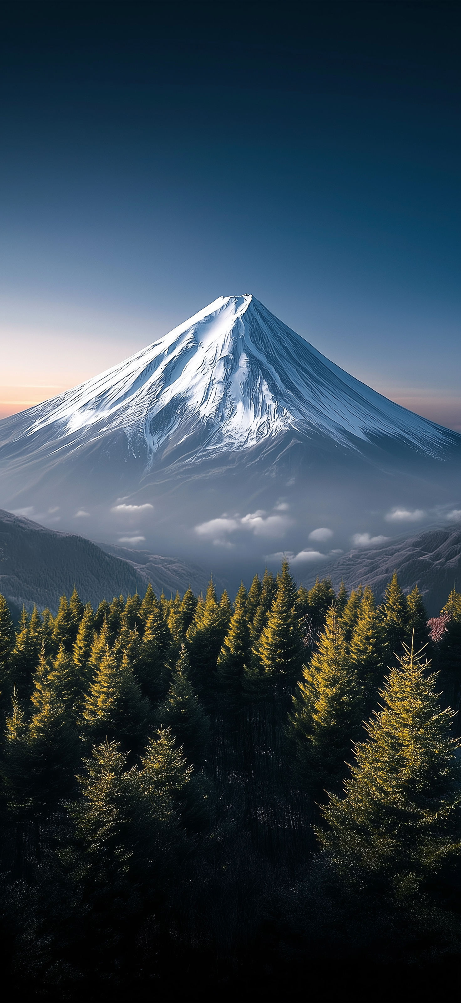 Whispers of Fuji | Depth Effect - Wallpapers Central