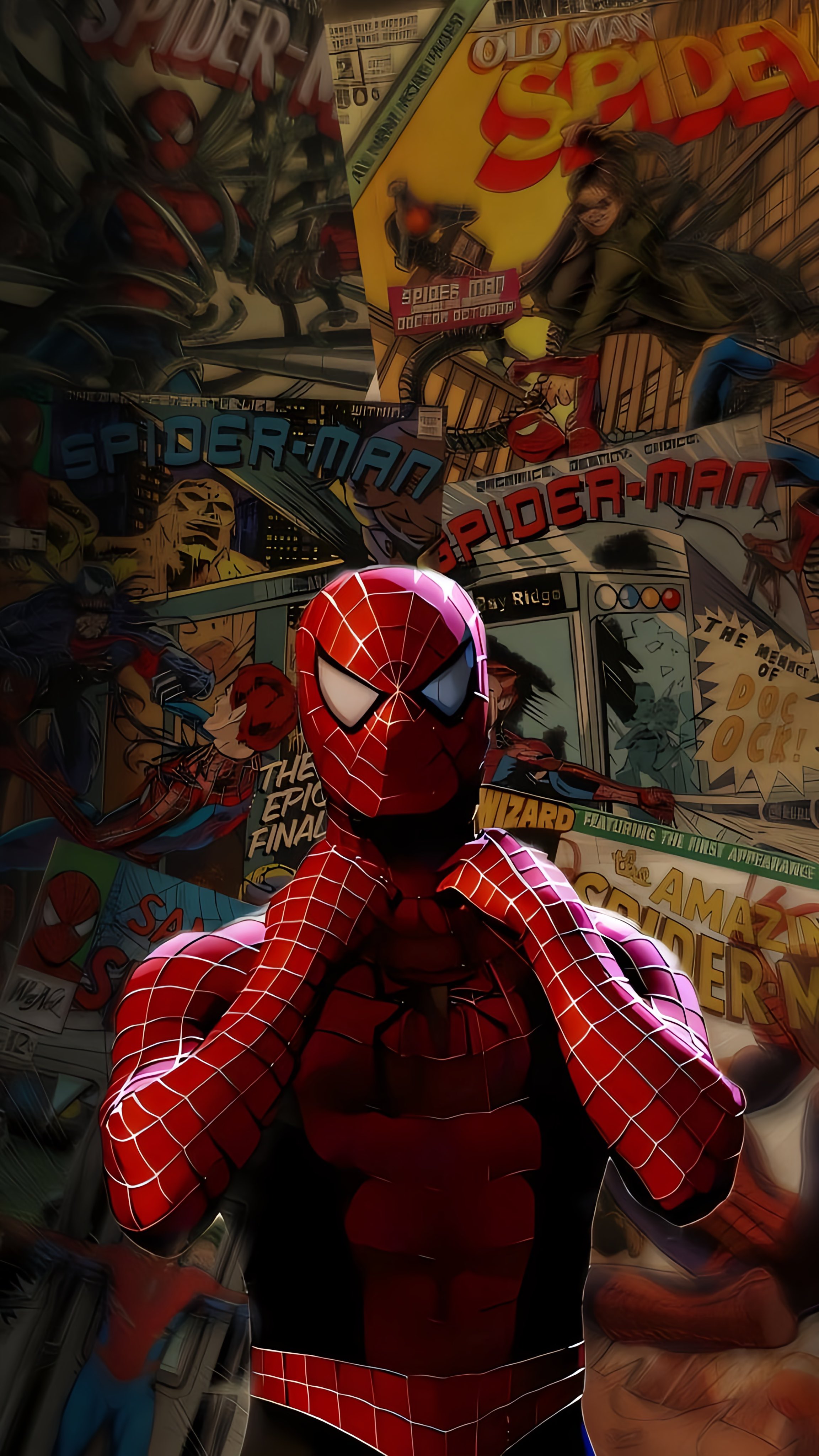 Spiderman Comics | Depth Effect + Spatial Scene (3D) - Wallpapers Central