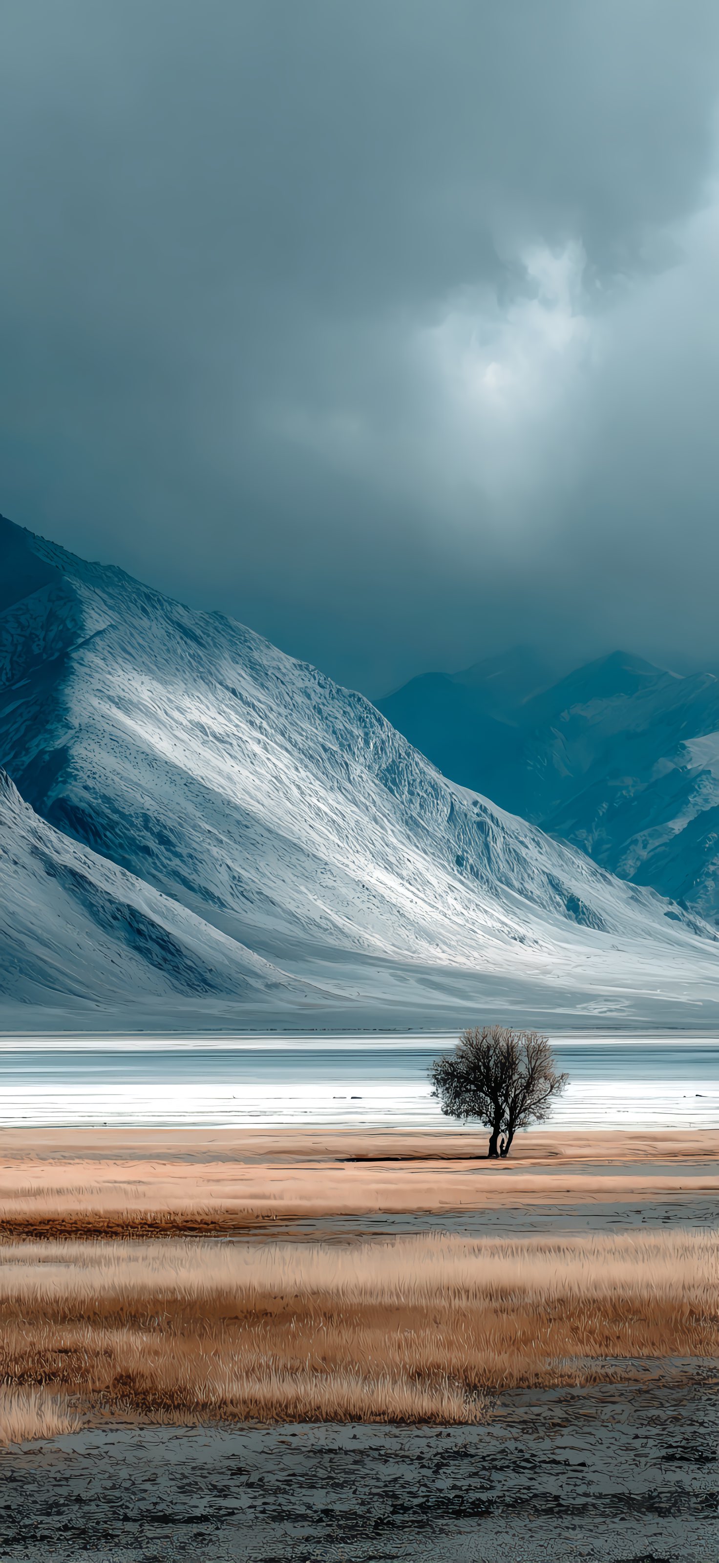 Frosted Silence | Depth Effect - Wallpapers Central
