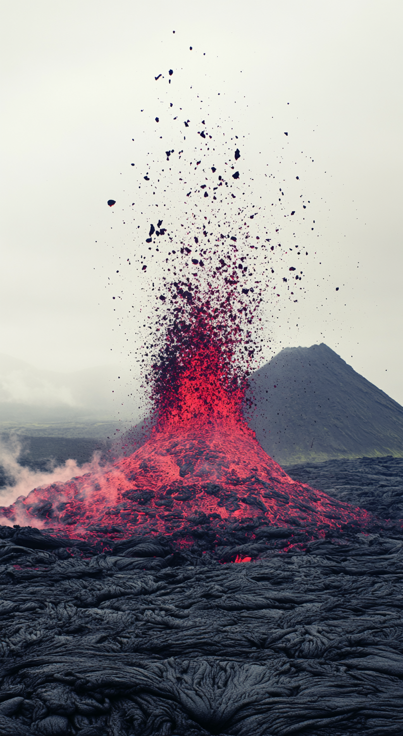 Volcano | Depth Effect - Wallpapers Central