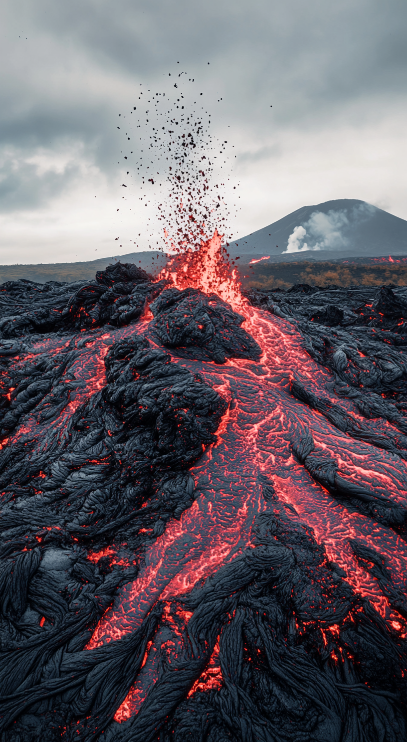 Eruption | Depth Effect - Wallpapers Central