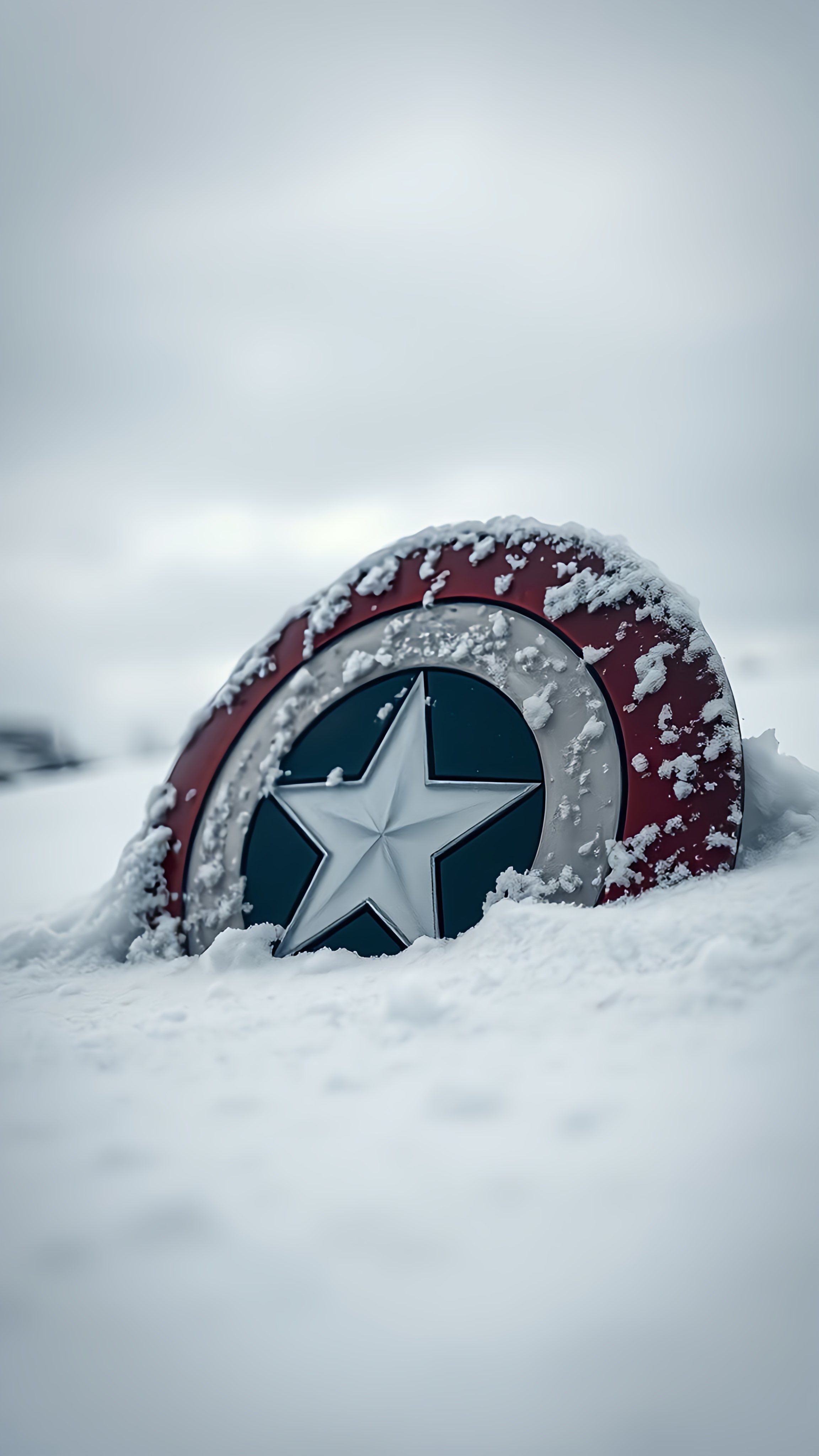 Cap America's Shield | Depth Effect + Spatial Scene 3D - Wallpapers Central