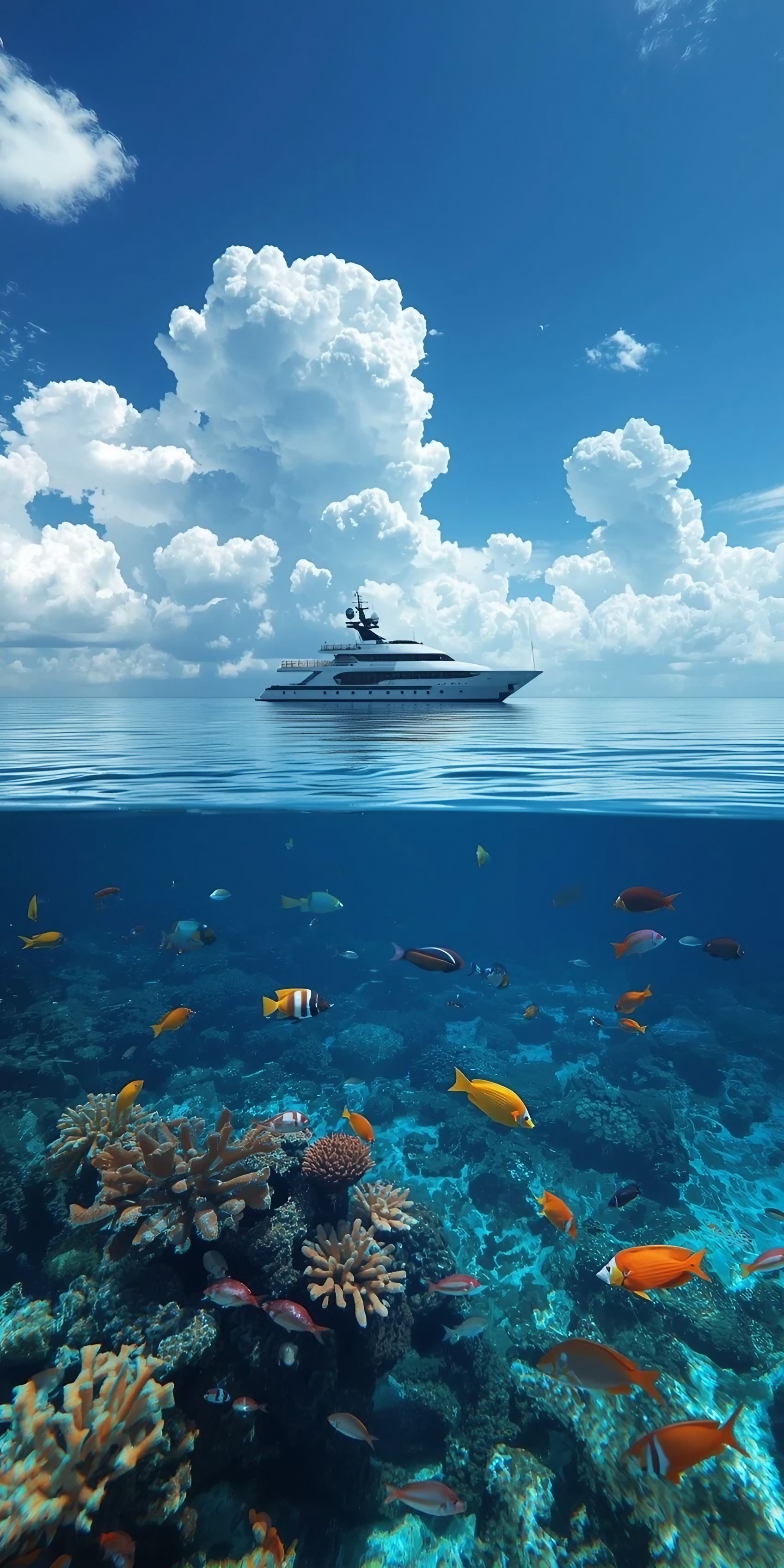 Sea Water | Depth Effect - Wallpapers Central